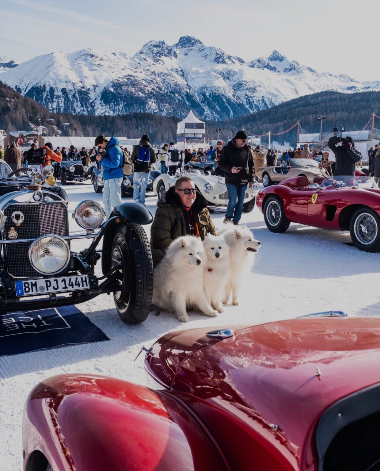 The ICE St. Moritz: Luxury Car Event On a Frozen Lake