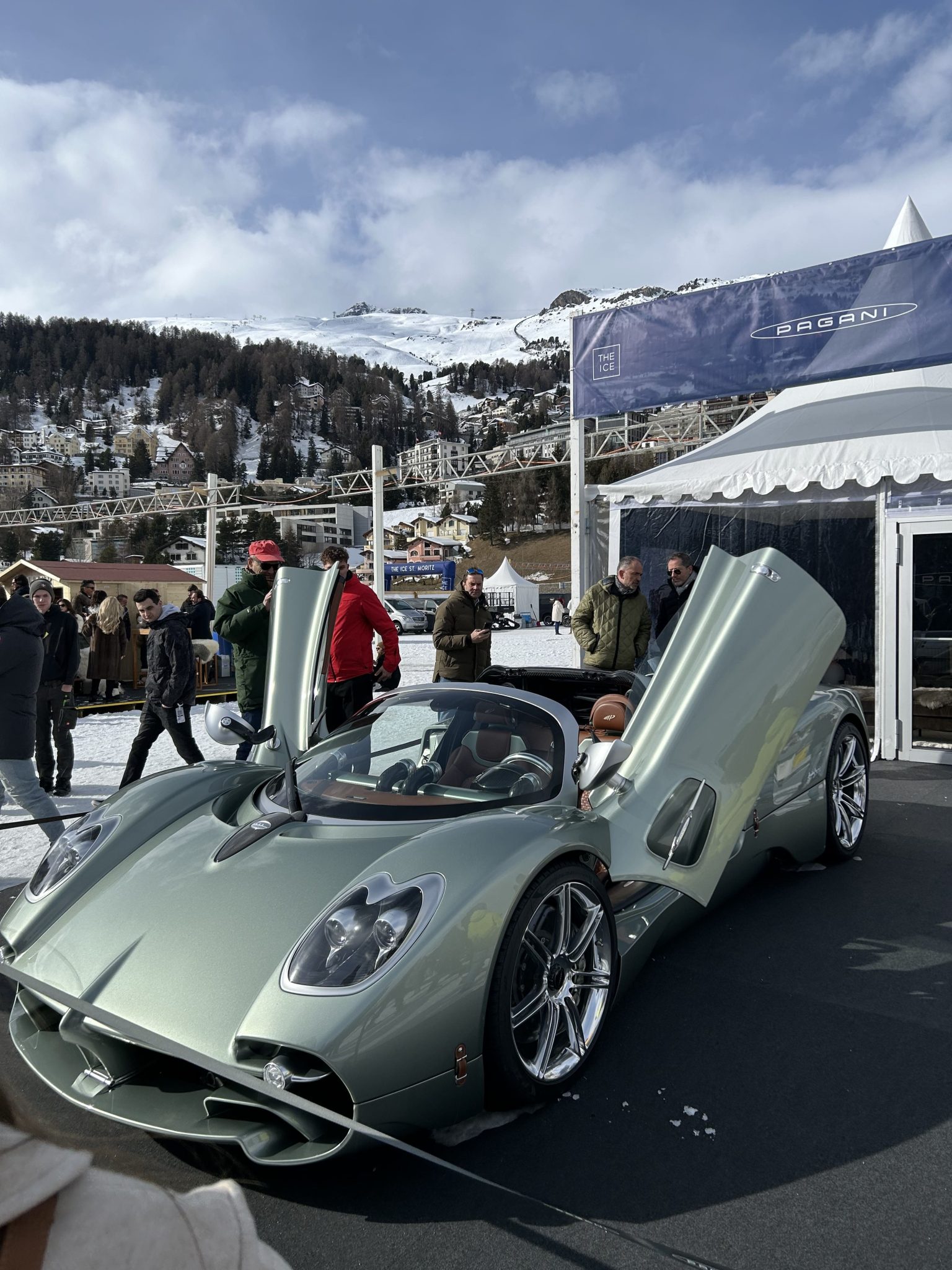The ICE St. Moritz: Luxury Car Event On a Frozen Lake