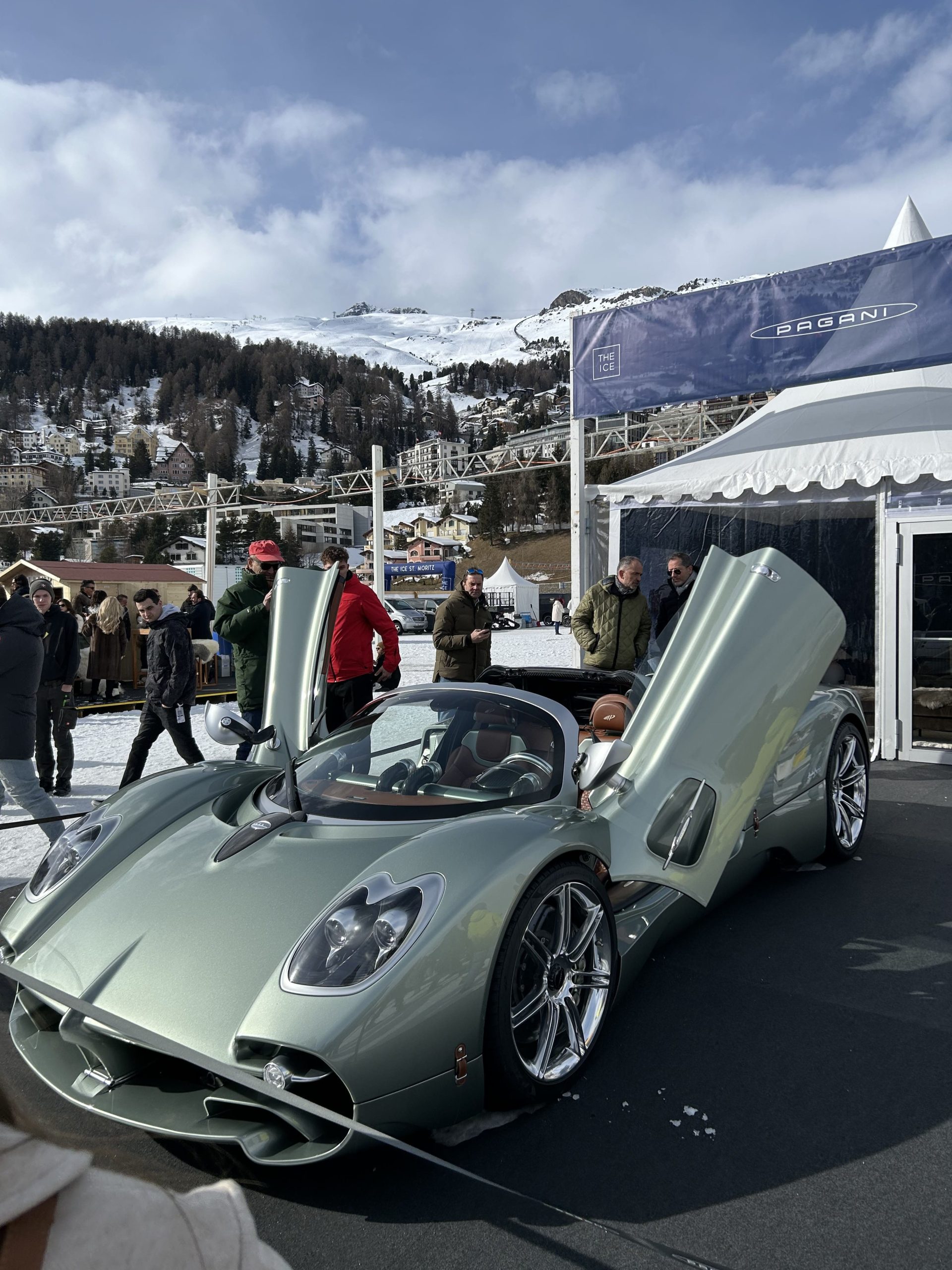 The ICE St. Moritz: Luxury Car Event On a Frozen Lake
