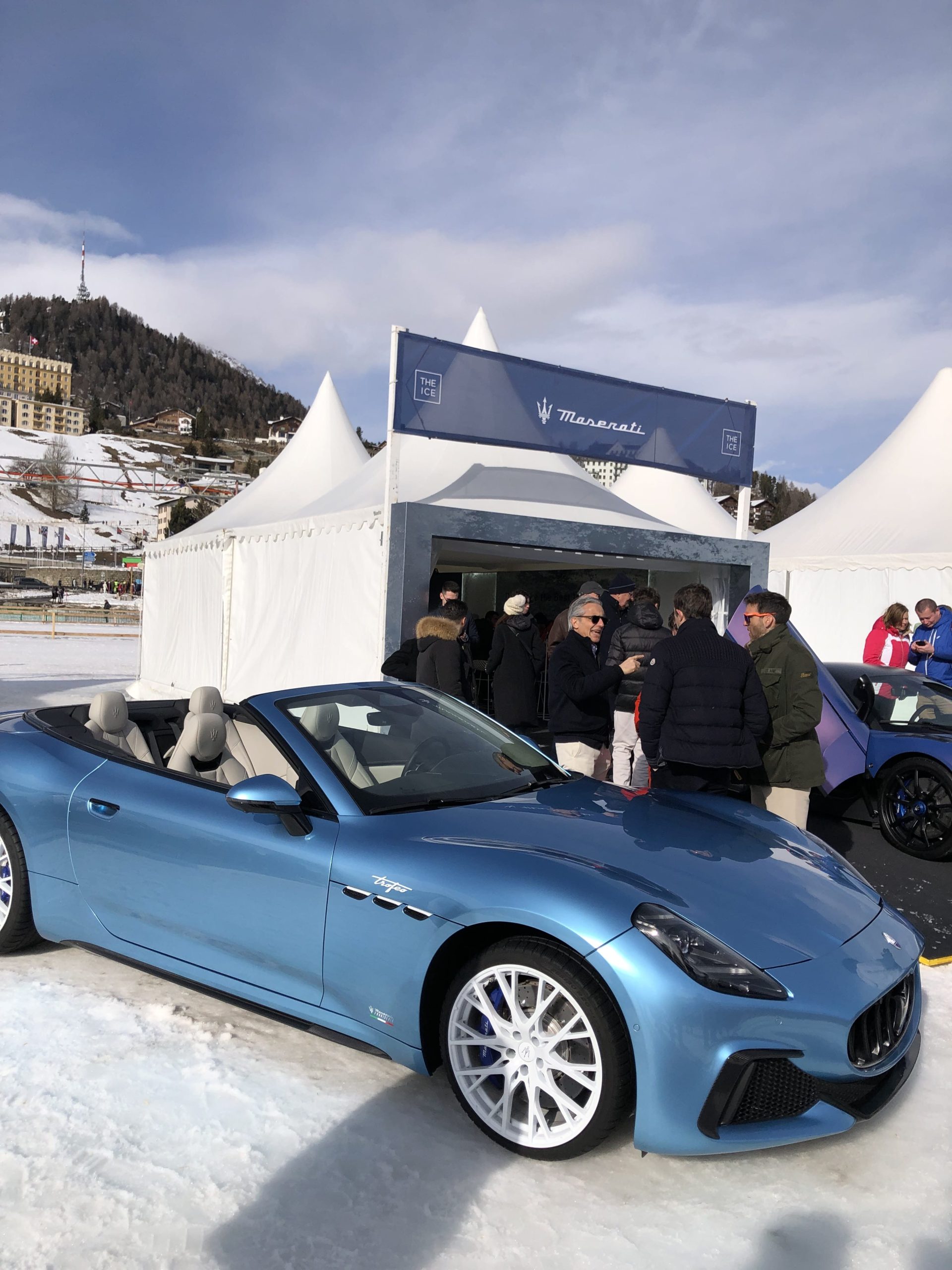 The ICE St. Moritz: Luxury Car Event On a Frozen Lake